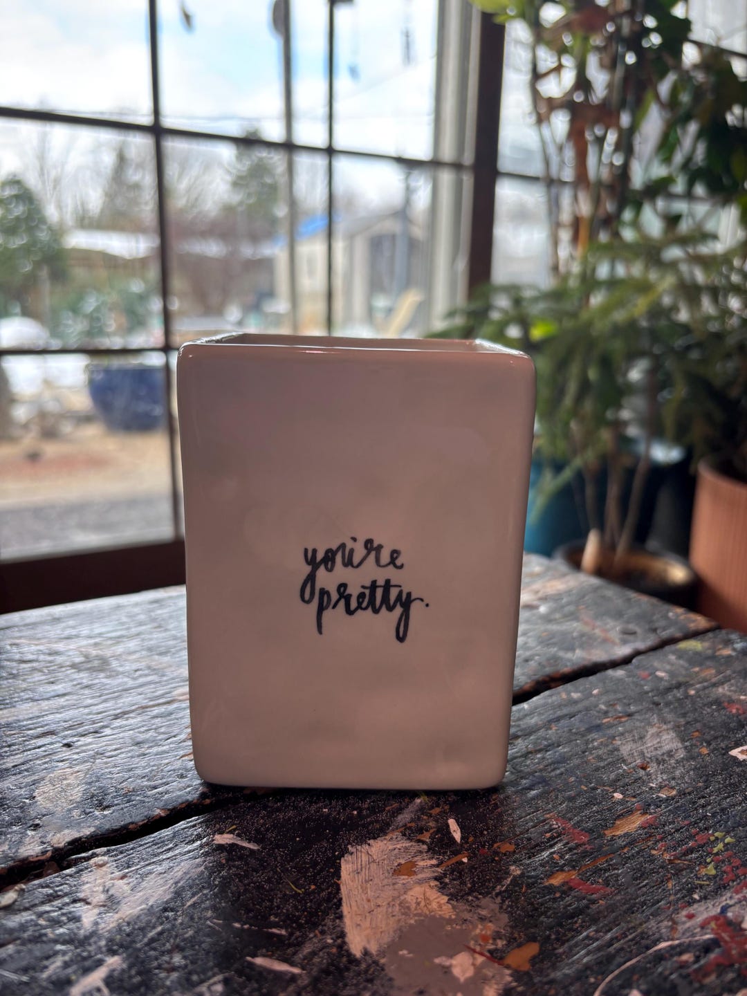 Rae Dunn Vase for Plants or Anything You Want - Etsy