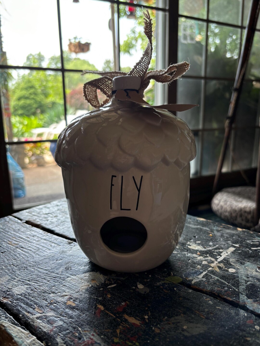 Rae Dunn Acorn Bird House - Etsy