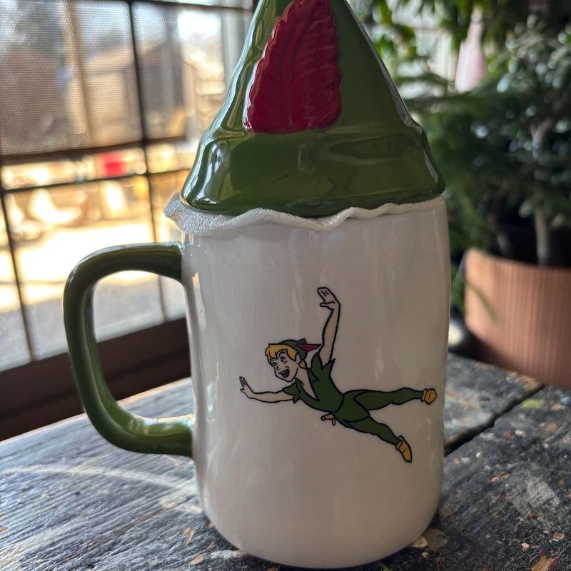 Peter Pan Mug - Etsy