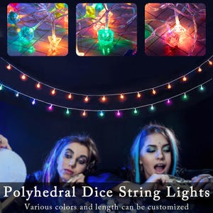 DND Dice Light String,dungeons and Dragons,home Decor,dnd Gift,handmade ...