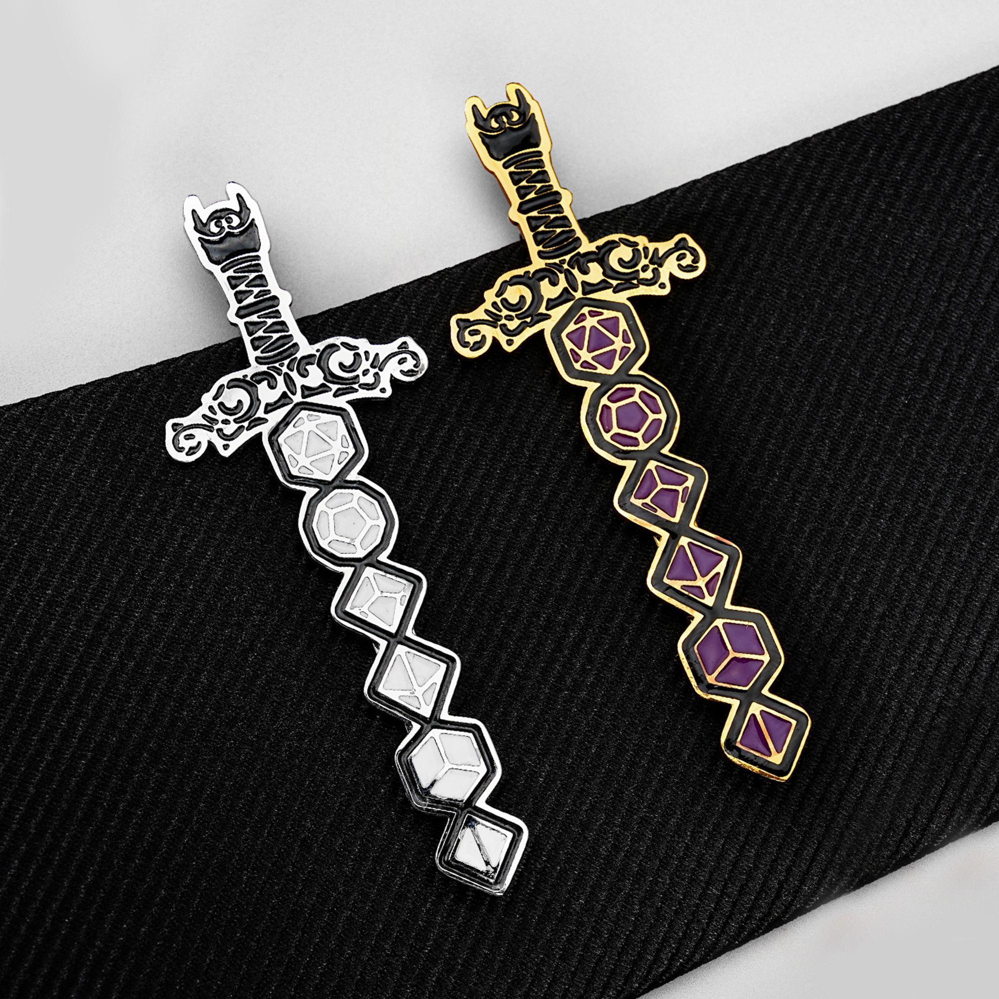 Personalized DND Dice Tie Clip, Tie Clip for Men, Tie Bar, Role-playing ...