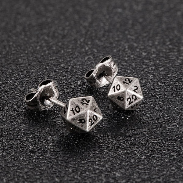 Mini Dnd Dice Earrings - Etsy