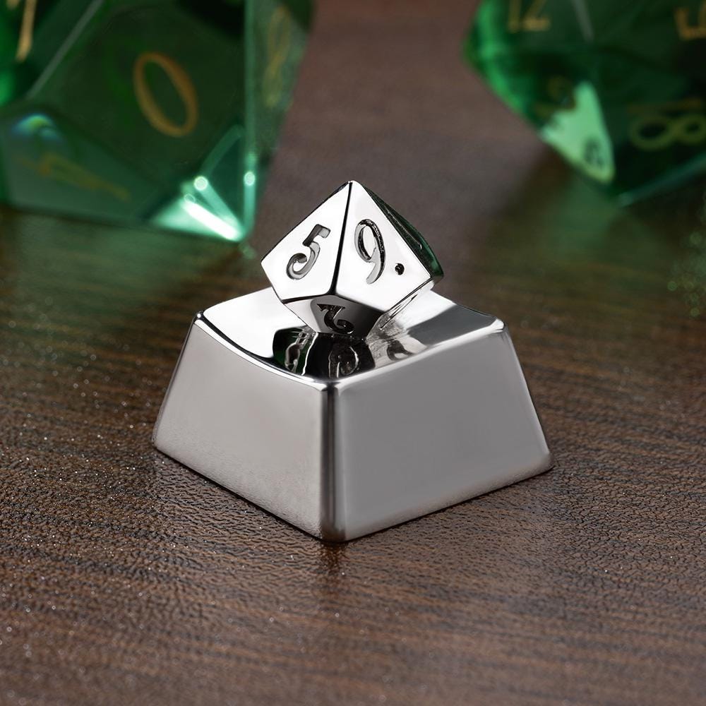 Personalized DND Dice Keycap, Dungeons and Dragons, DND Gift ...
