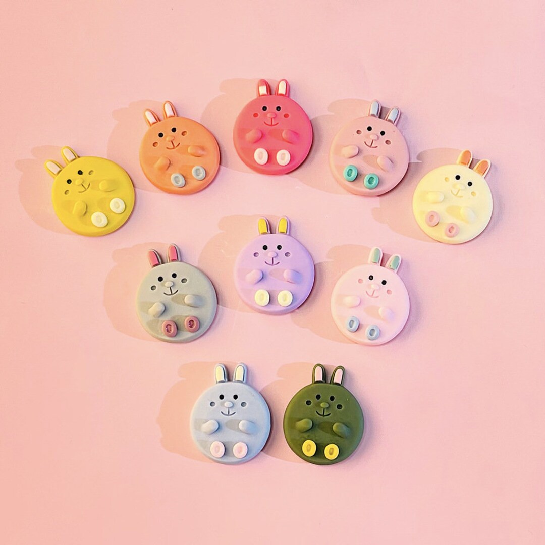 Cute Disc Animal Assortment Random Charms Mystery Box Lovely Craft Art ...