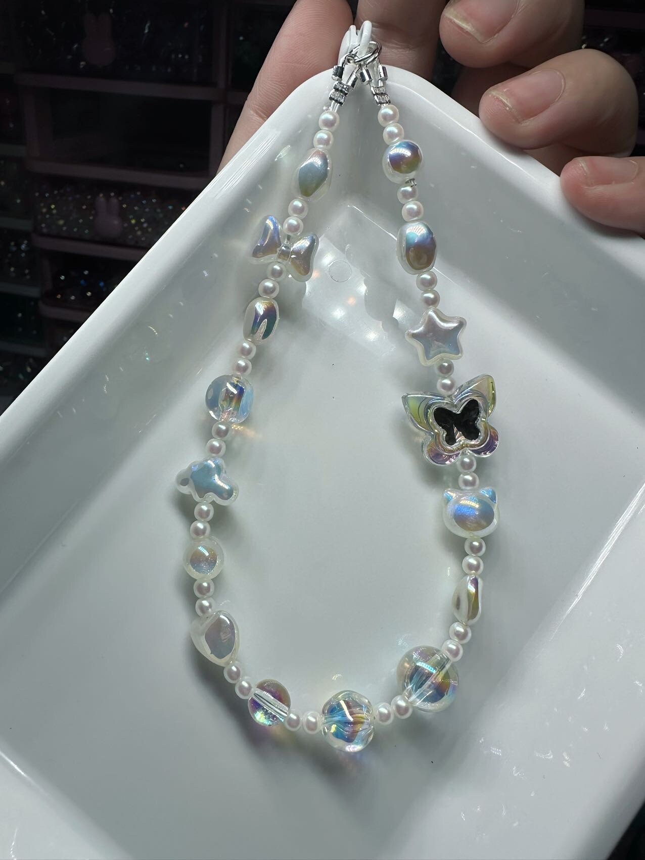 Vintage-inspired Phone Charm-premium Beaded Phone Charms ,wristlet ...