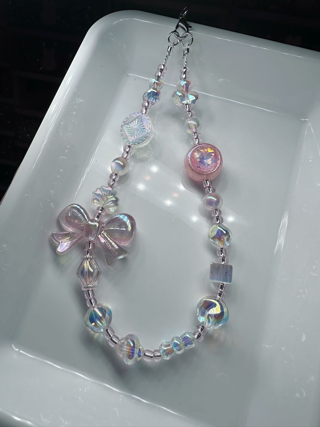 Vintage-inspired Phone Charm-premium Beaded Phone Charms ,wristlet ...