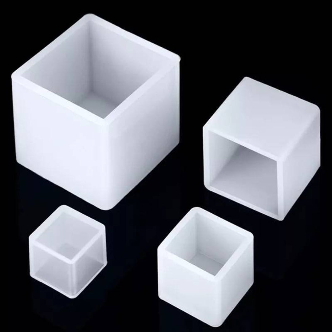 Cube Mold, Large Square Cube Mould, Block Mould, Silicone Cube Mould ...