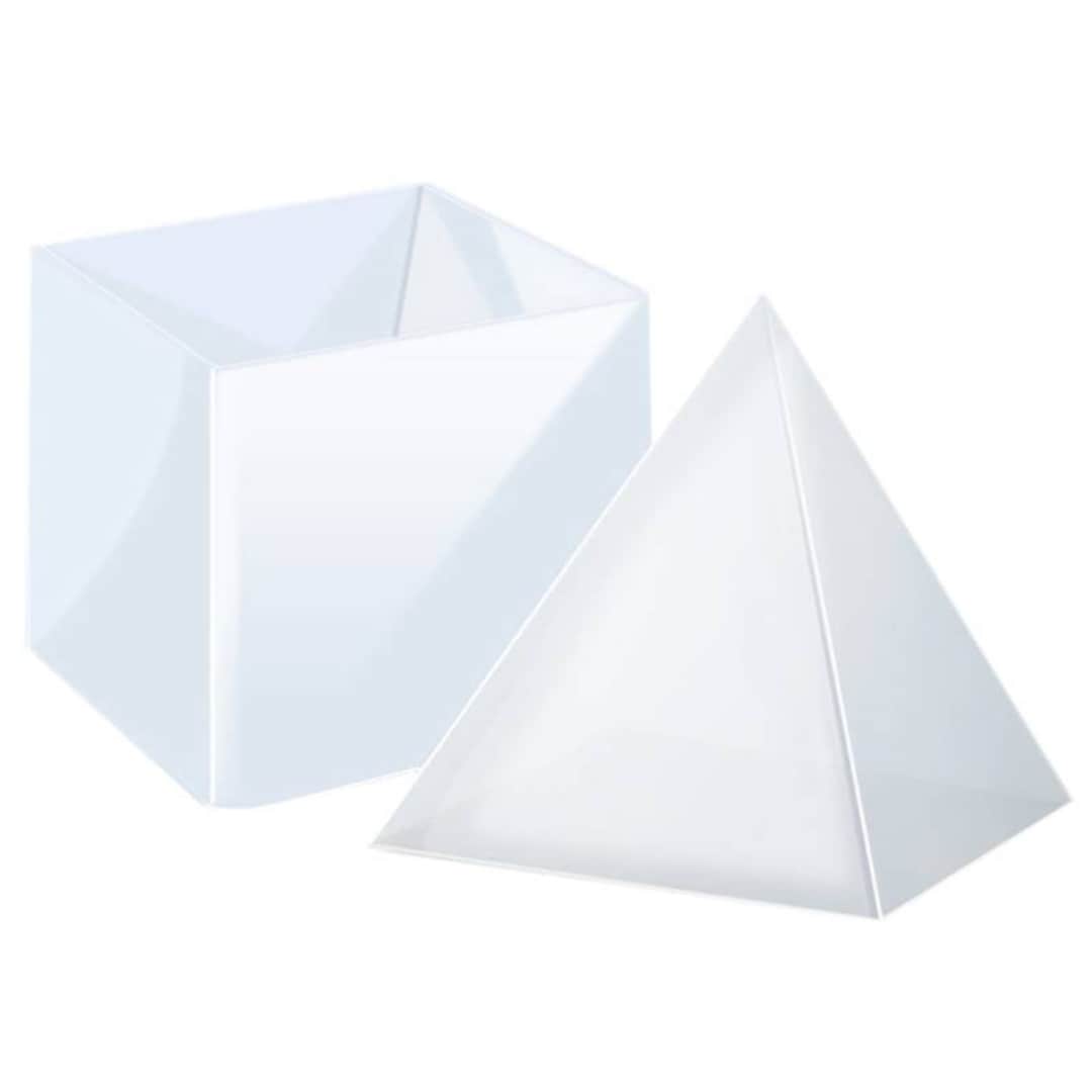 Large Pyramid Mould, Resin Pyramid Mould, Epoxy Pyramid Mold, Silicone ...