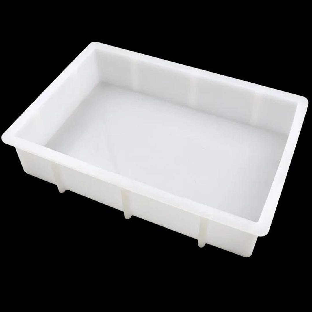 Rectangle Silicone Mould, Deep Epoxy Mold, Epoxy Casting Mold, Large ...