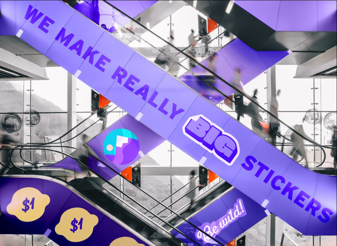 BIG Custom Furniture Stickers | Vinyl Decals | Permanent | 12 Inch 24 ...