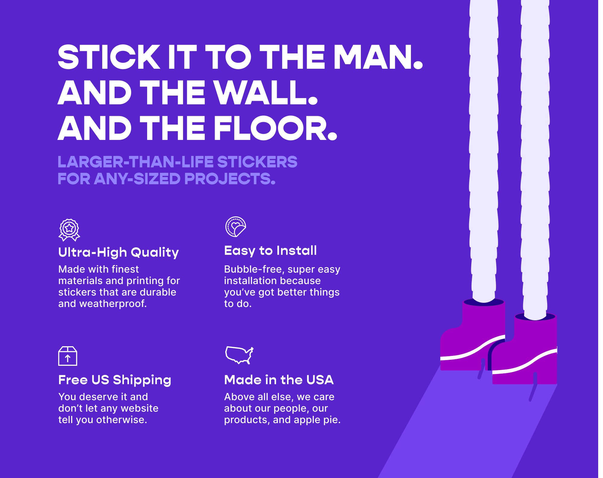 BIG Custom Clear Window Stickers | Vinyl Decals | Permanent | 12 Inch ...