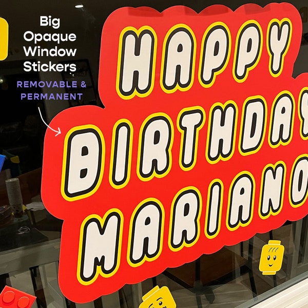 Opaque Window Decal - Etsy