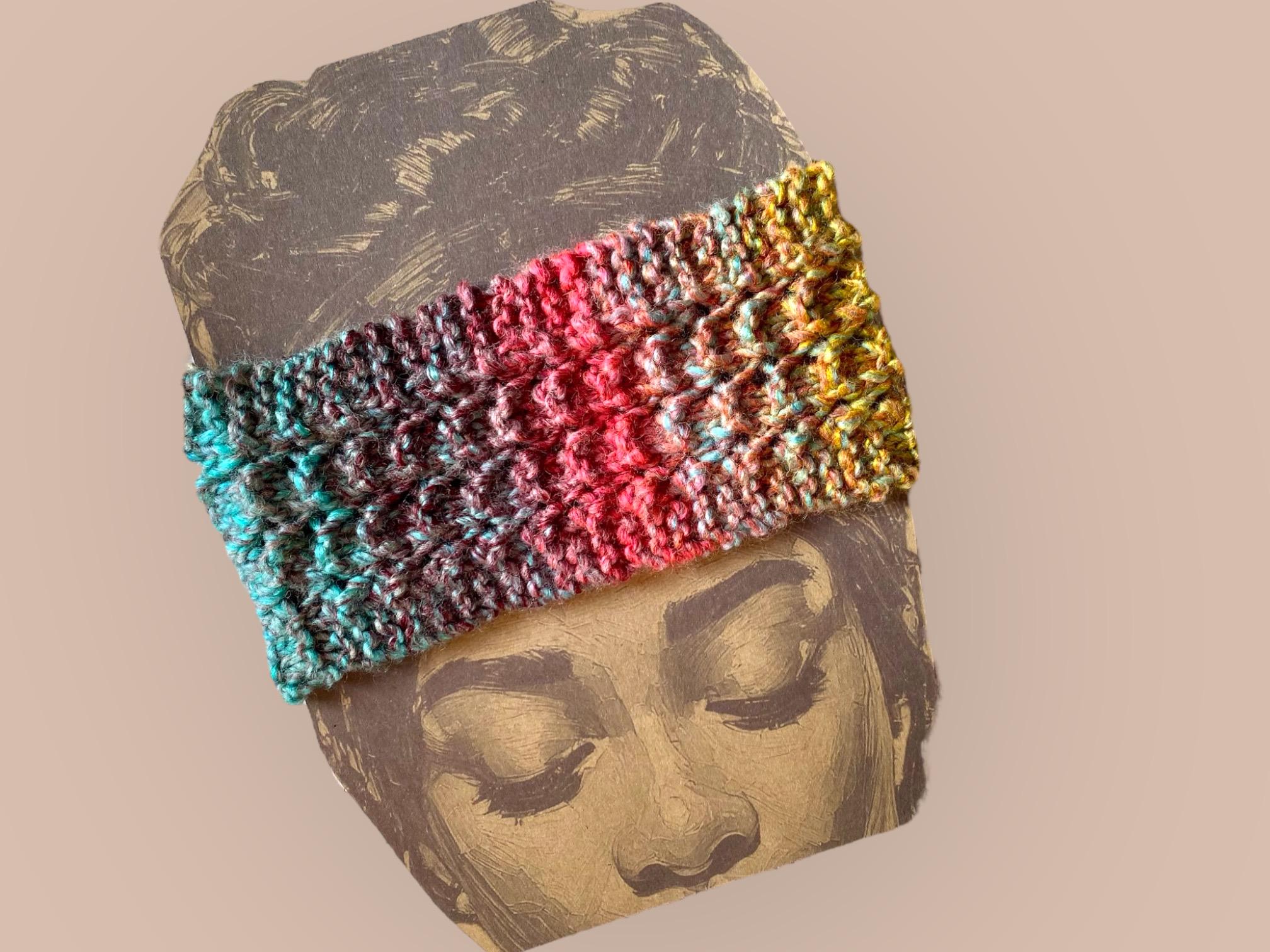 Set of 4 Printable Headband Display Cards, Ladies Head With Bun ...