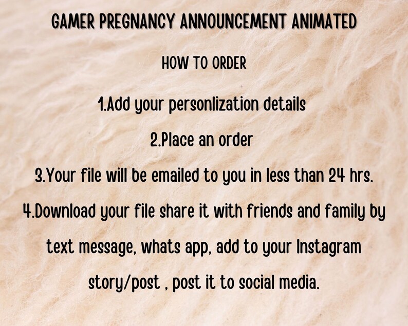 Gamer Animated Pregnancy Announcement Text Video Game Digital - Etsy