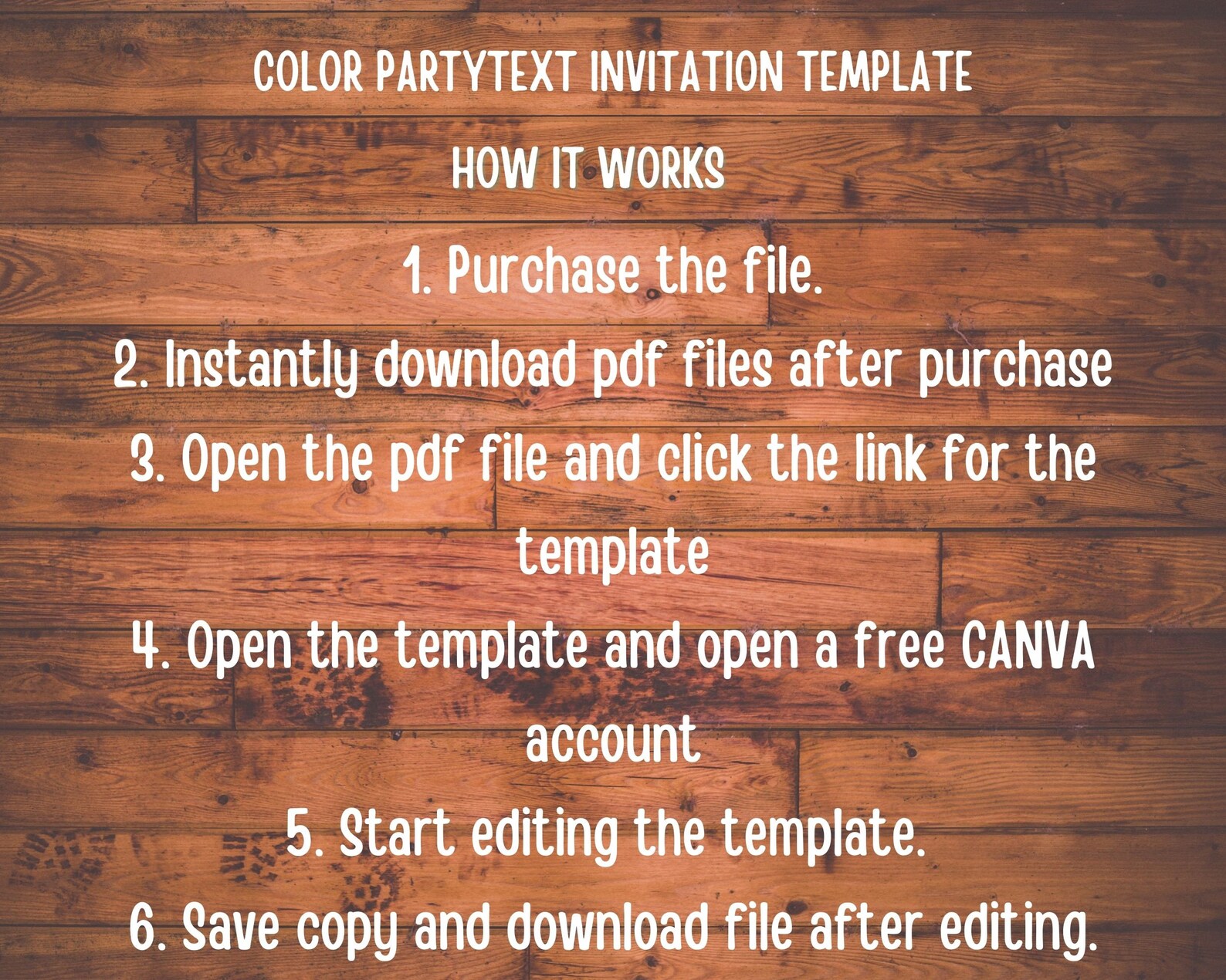 Color Party Invitation Editable Template Online Rainbow - Etsy