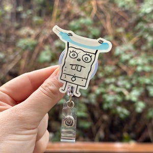 Cartoon Doodle Purewick -badge Reel - Etsy