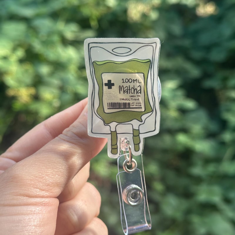Green Badge Reel Nursing - Etsy