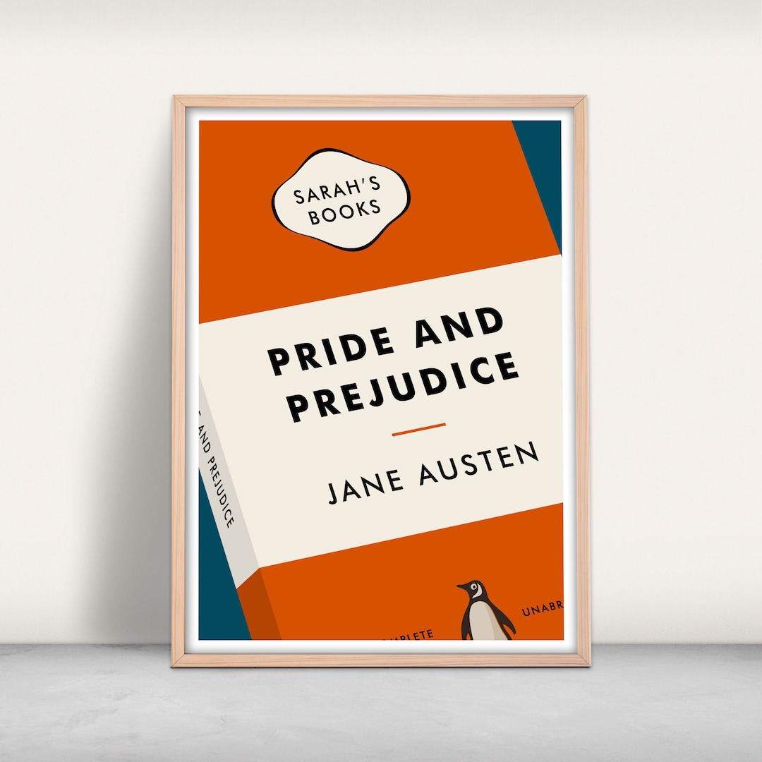 Book Cover Personalised Art Print / Custom Giclee Art Print / Book ...