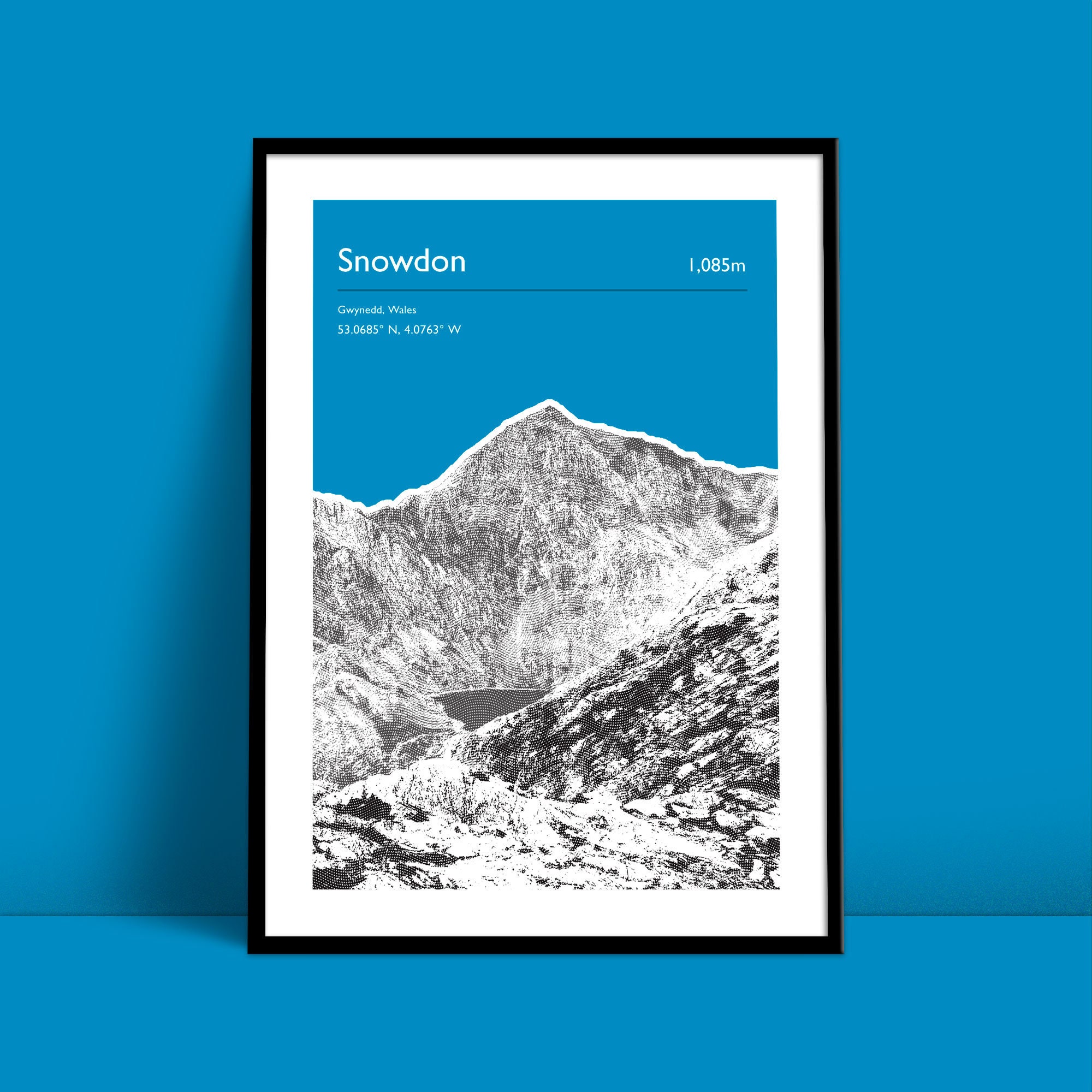 Snowdon Mountain/ Yr Wyddfa Art Print / Personalised Giclee - Etsy