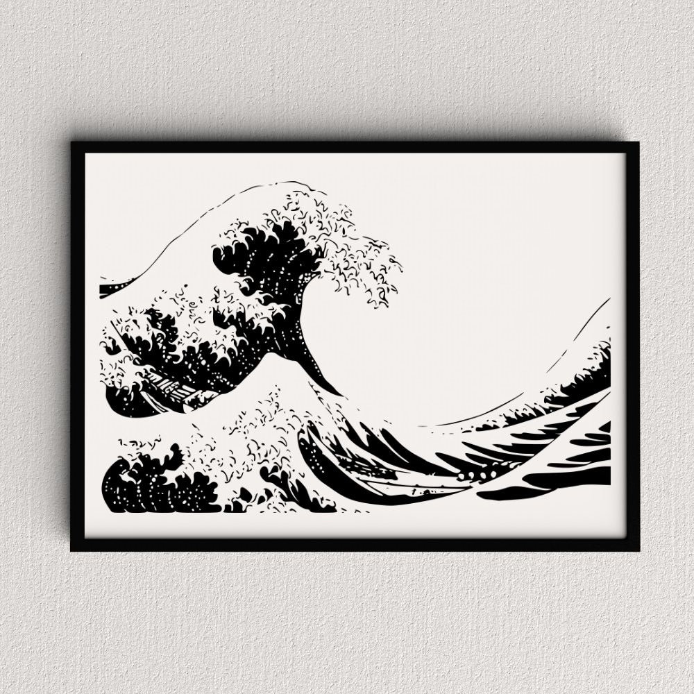The Great Wave Digital Download (svg • Dxf • Eps • Png) - Etsy