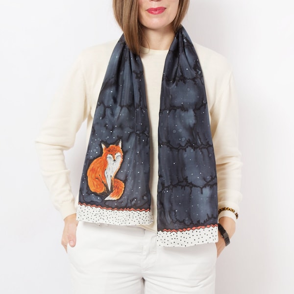 Fox Scarf - Etsy