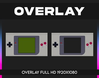 Game Boy Overlay - Etsy