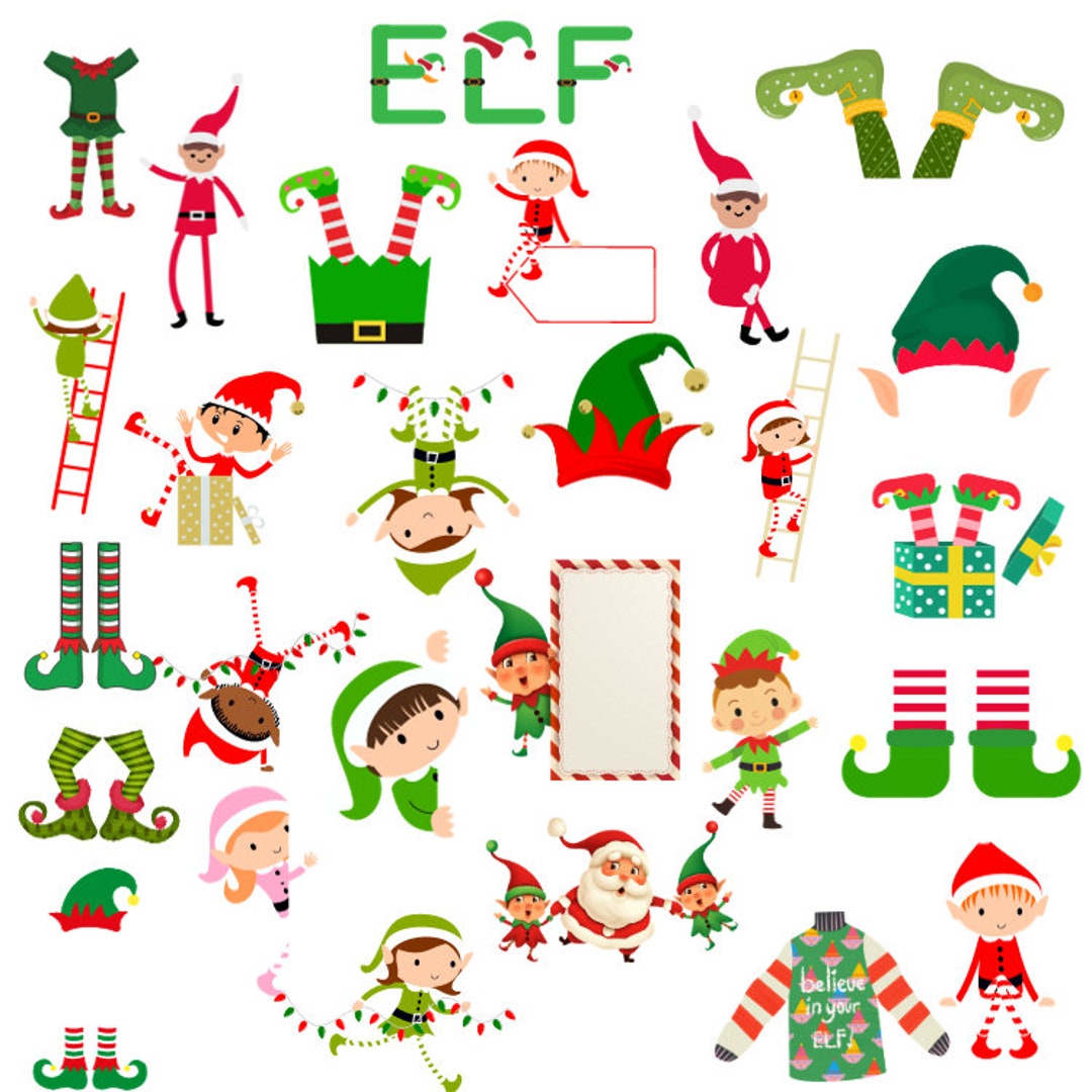 27 Individual Elf Images Downloads Png, Svg, Jpg - Etsy