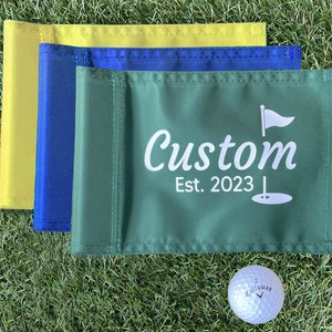 Multi-set Custom Putting Green Flags Mini 6 X 9 - Etsy