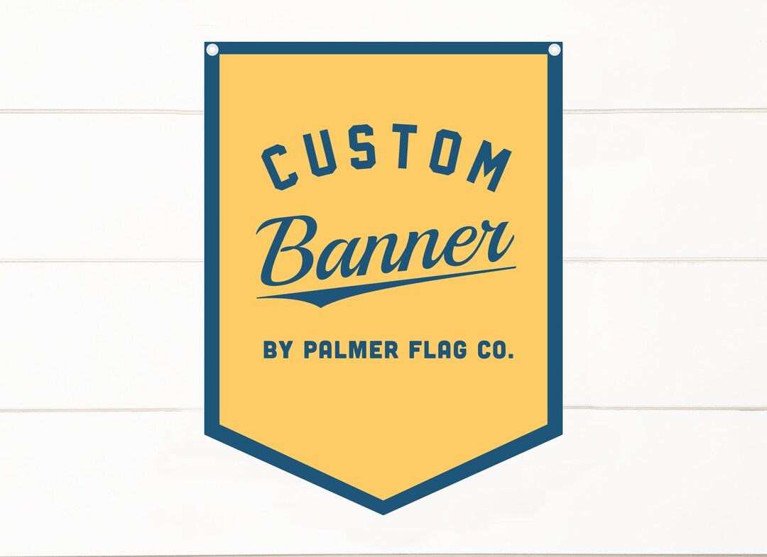 Custom Made Banner - Personalized - 18" X 24" - Etsy