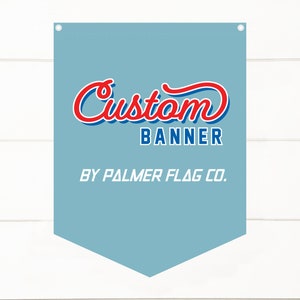 Custom Made Banner Personalized 18 X 24 - Etsy