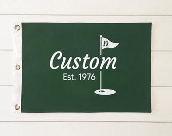 Custom Golf Pin Flag - Etsy