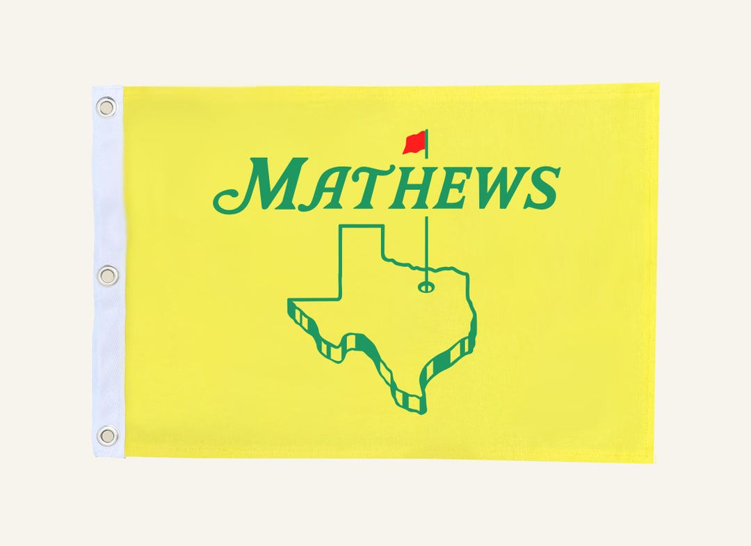 Personalized State Golf Flag - Large - ANY STATE - Etsy