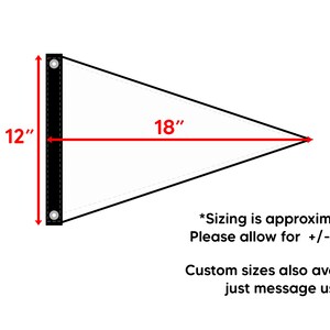 Custom Canvas Flag - Indoor - Etsy