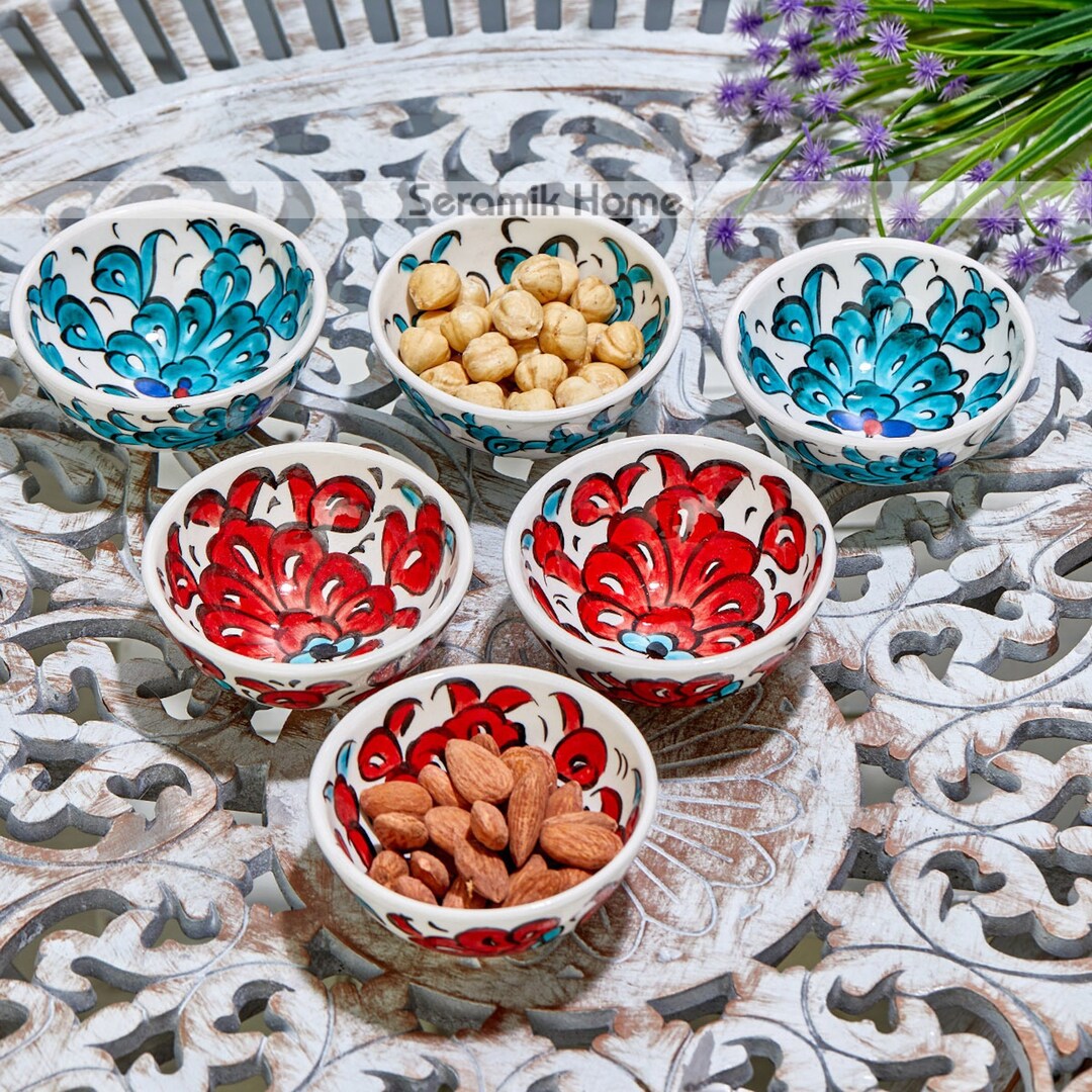 Ceramic Mini Bowl Set 6 Pieces 5cm - 2 