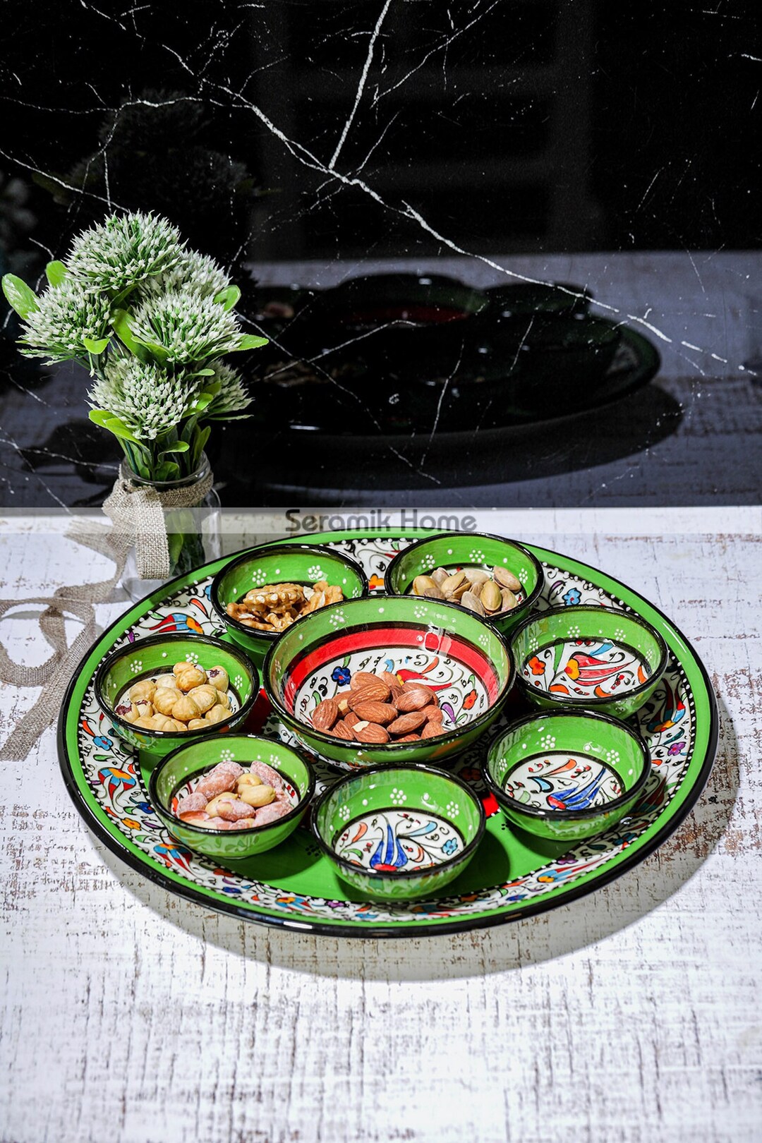 Turkish Oriental Breakfast Set, Appetizer Set, Serving Platter ...