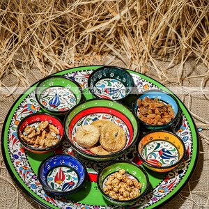 Handmade Turkish Breakfast Set, Food Serving Bowl Set,colorful Ceramic ...