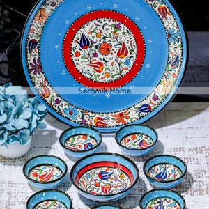 Turkish Oriental Breakfast Set, Appetizer Set, Serving Platter ...