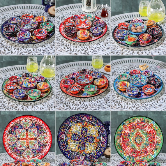Handmade Turkish Breakfast Set Decorative Bowl Set Authentic | Etsy
