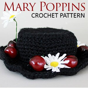 Mary Poppins Hat Crochet Pattern: Digital Download Only - Etsy