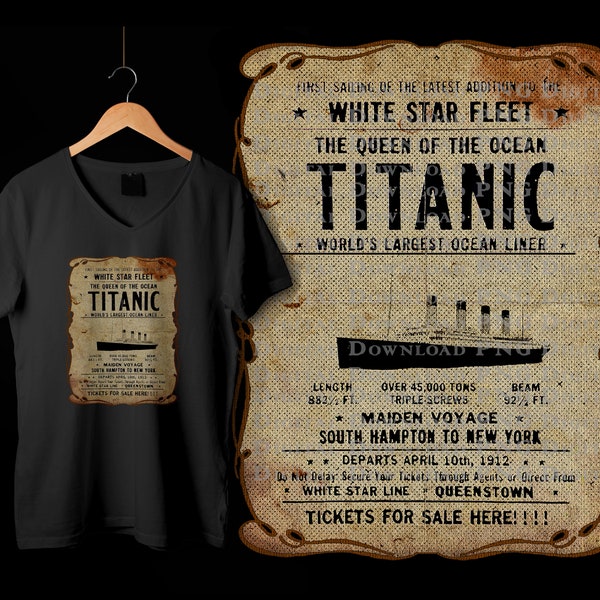 Titanic - Etsy