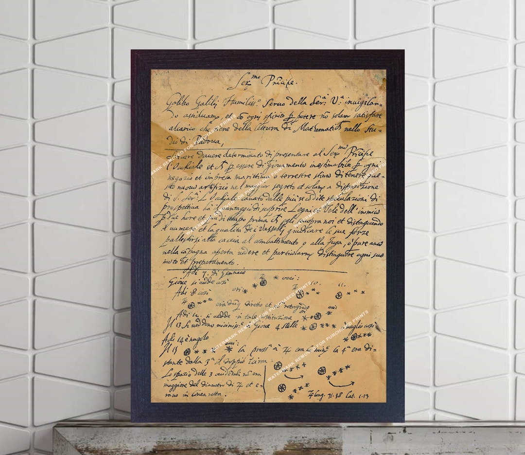 A 17th-century Galileo Galilei Manuscript Proving the Earth Isn’t the ...