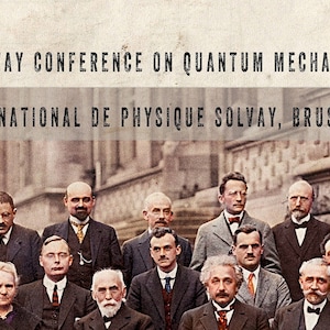 Solvay Conference World's Most Notable Physicists Albert Einstein Old ...