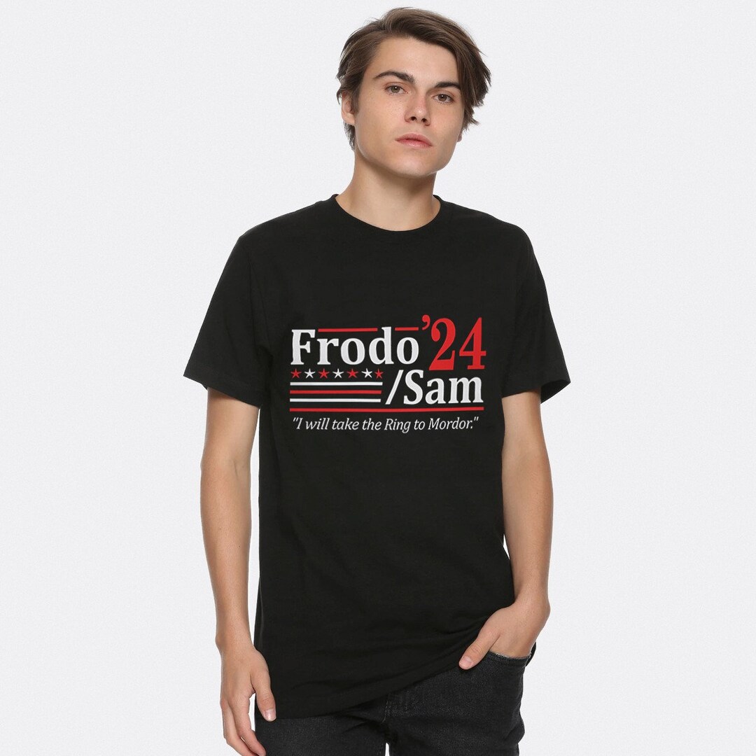 Frodo and Sam 2024 the Lord of the Rings T-shirt, Viggo Mortensen Shirt ...