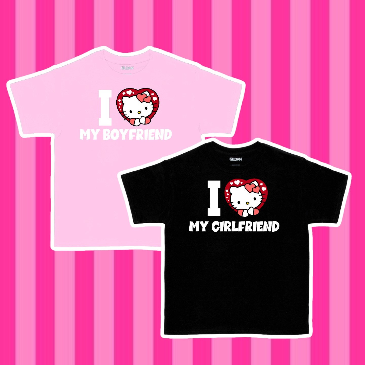 Hello Kitty And Her Boyfriend