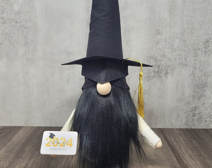 Graduation Gnome - Single - Interchangeable - Etsy