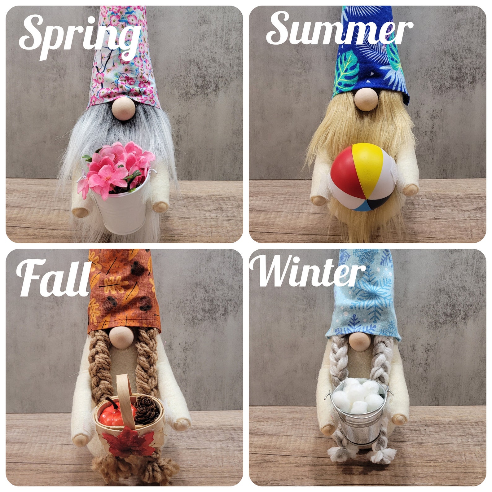 Seasonal Gnome Single Interchangeable - Etsy