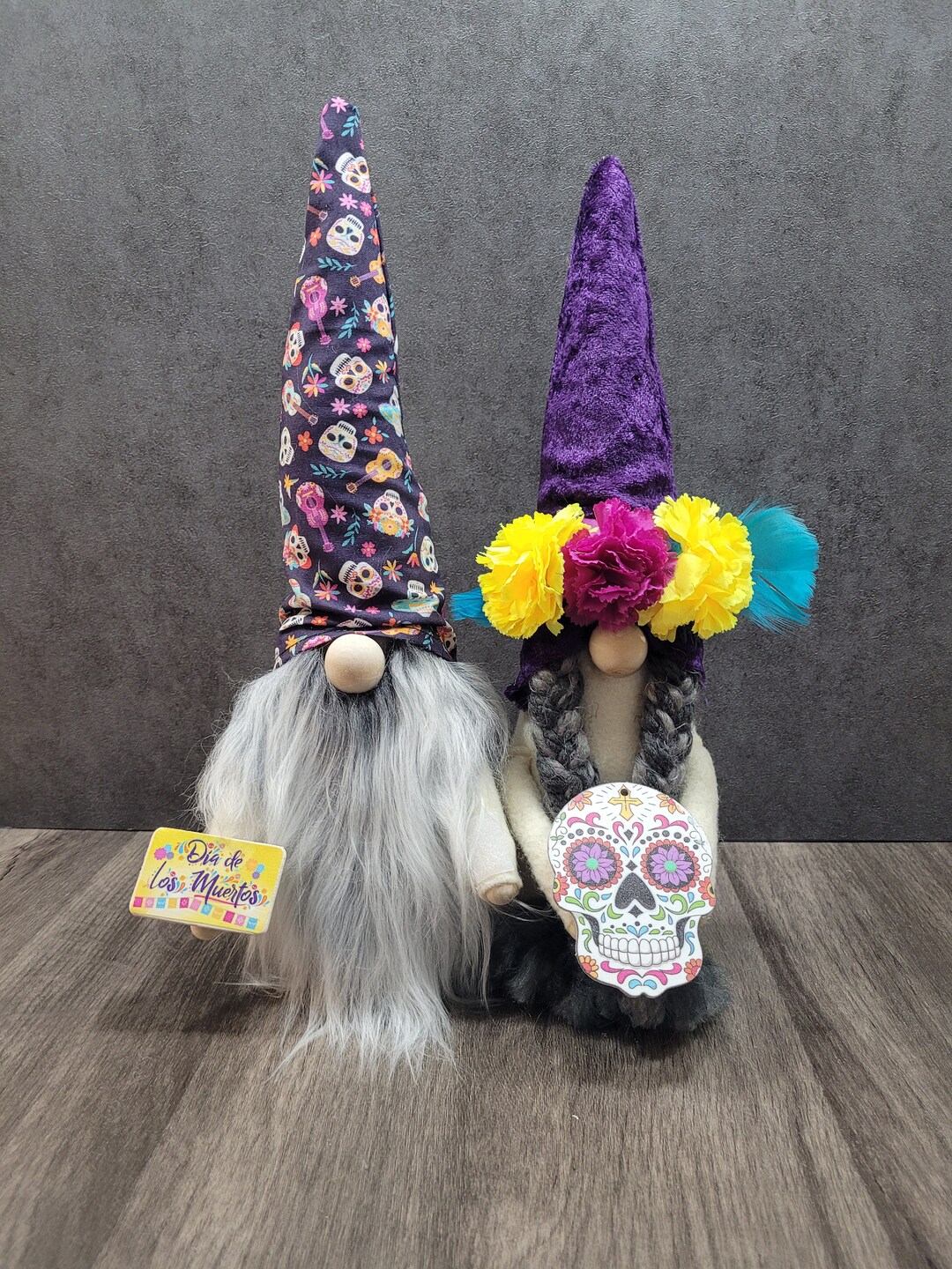 Day of the Dead Gnome Set - Interchangeable - Etsy