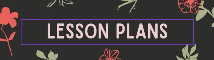 Floral Lesson Plan Template - Etsy