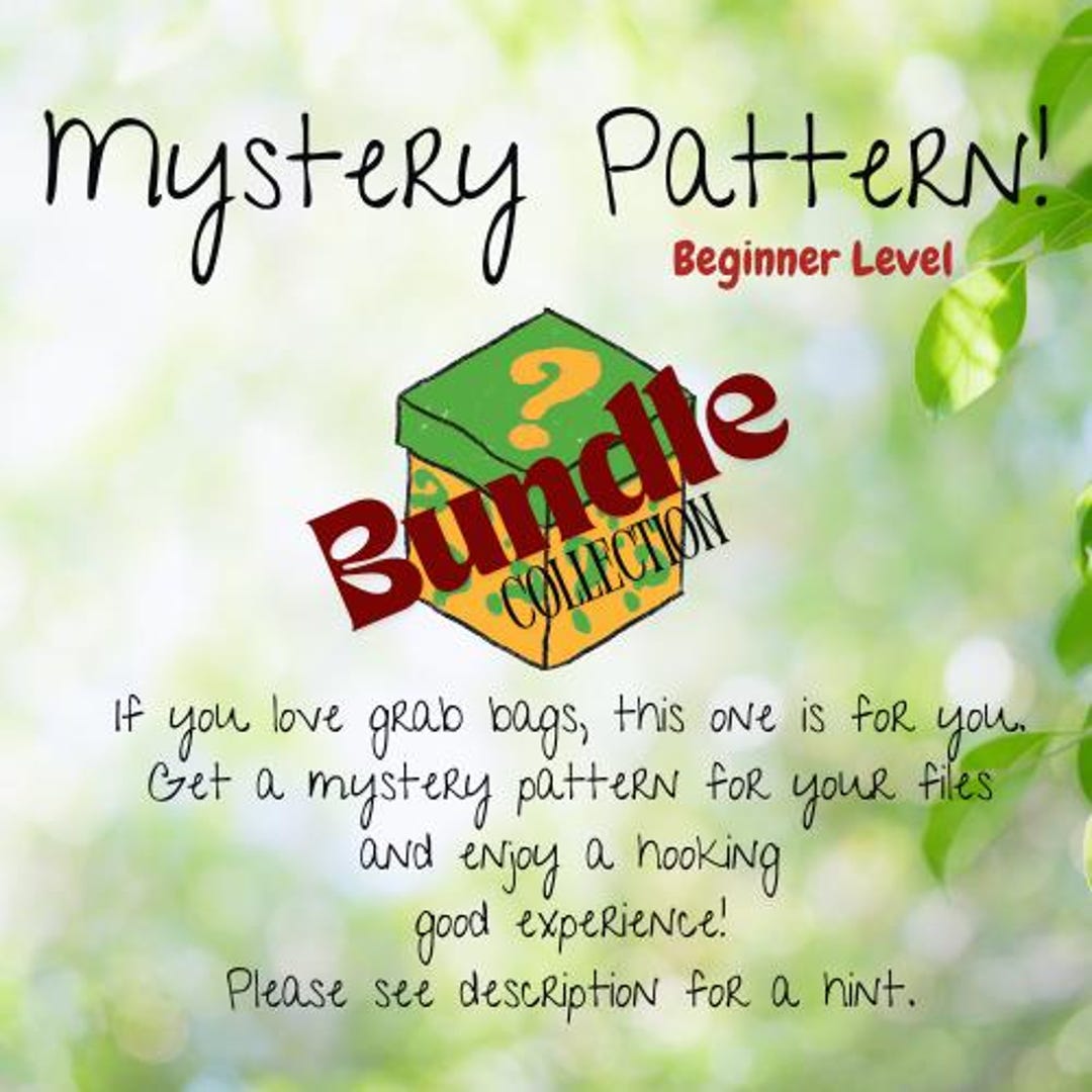 Mystery Crochet Pattern – Small, Sweet & Hookeable | Bundle Edition ...