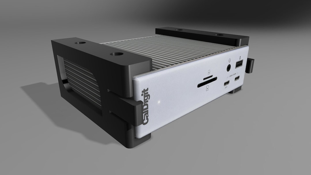 Under Desk Mount for Caldigit TS3 Plus, TS4 | Bracket - Etsy